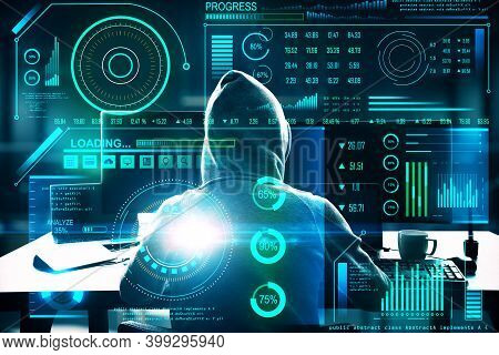 Hacker Using Computer Image & Photo (Free Trial) | Bigstock