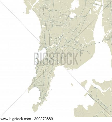 Vector Map Mumbai, Vector & Photo (Free Trial) | Bigstock