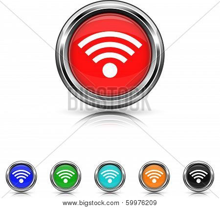 Wireless Sign Icon - Vector & Photo (Free Trial) | Bigstock