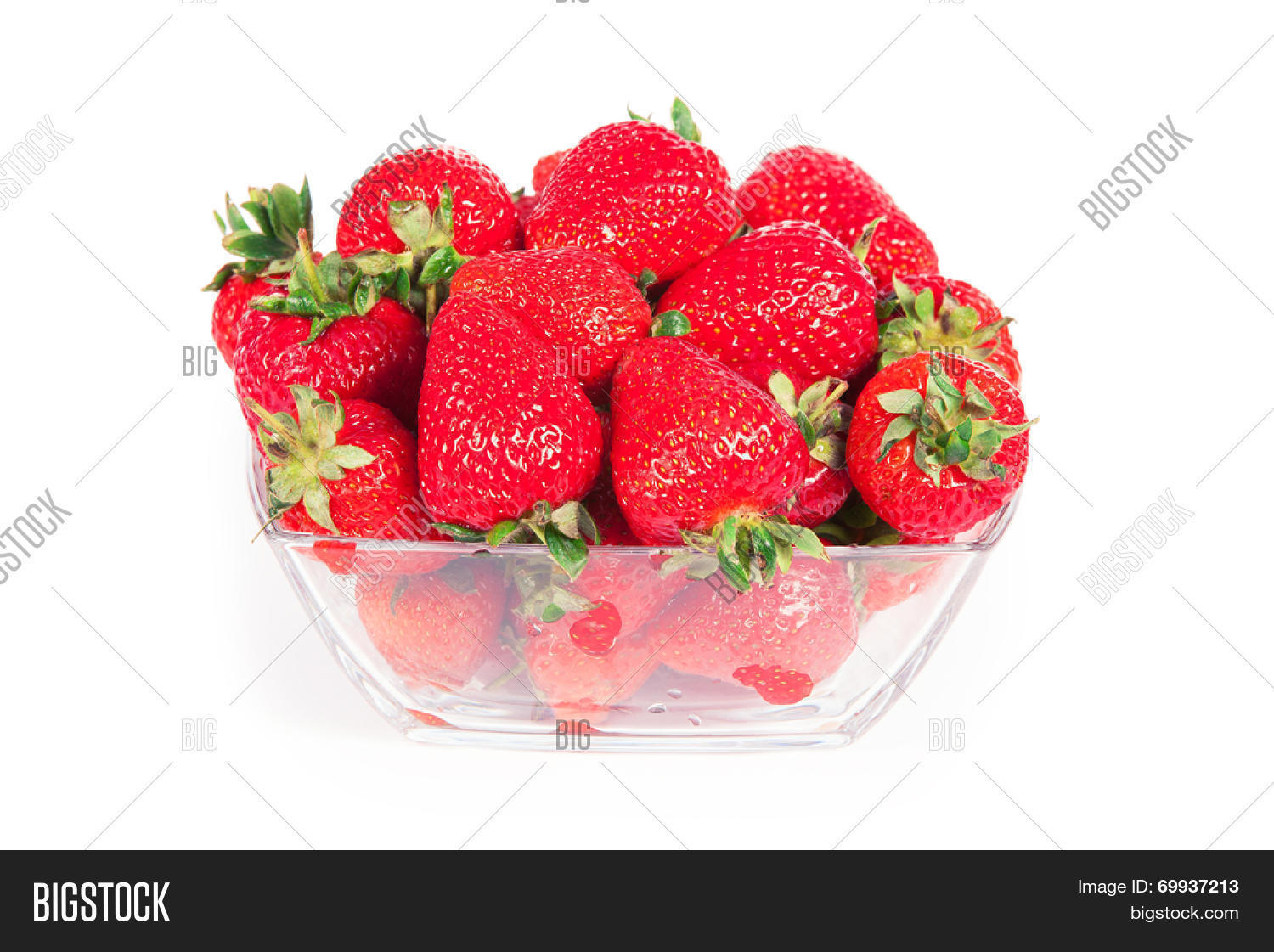 Strawberry Isolated On Image & Photo (Free Trial) | Bigstock