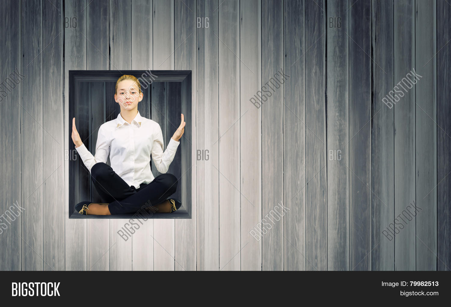 Young Woman Trapped Image & Photo (Free Trial) | Bigstock