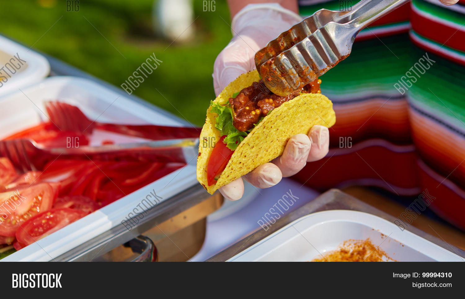 Chef Making Tacos Image & Photo (Free Trial) | Bigstock