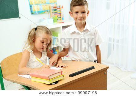 Portrait Happy Pupils Image & Photo (Free Trial) | Bigstock