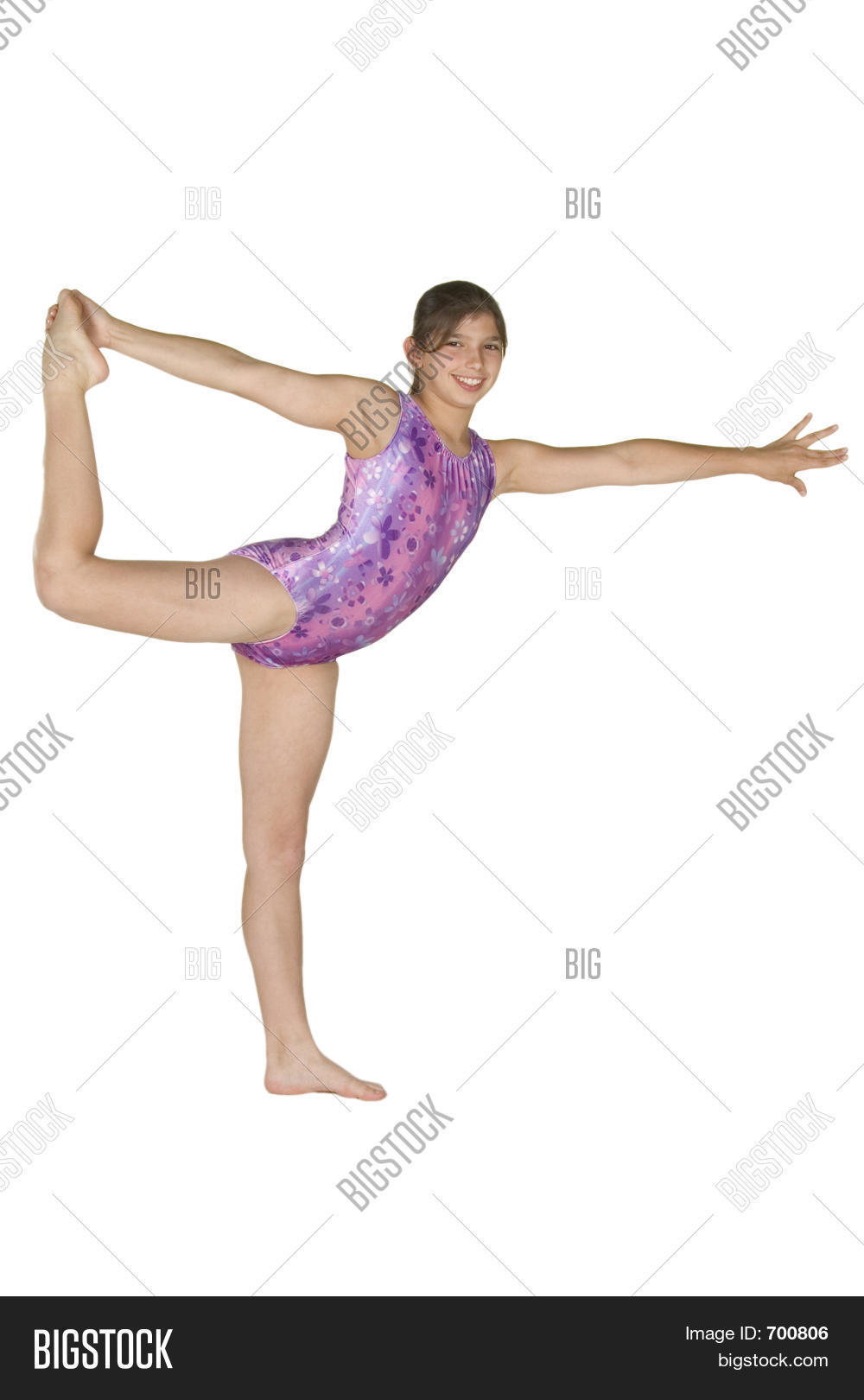 12 Year Old Girl Gymnastics Poses Image & Photo | Bigstock