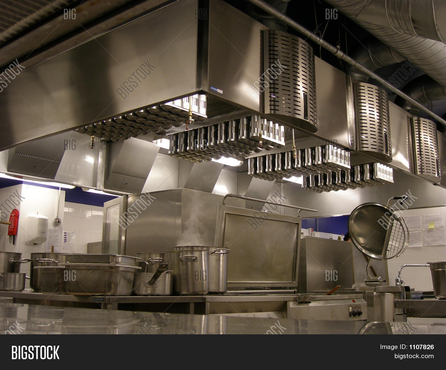Restaurant Kitchen Stock Photo & Stock Images | Bigstock