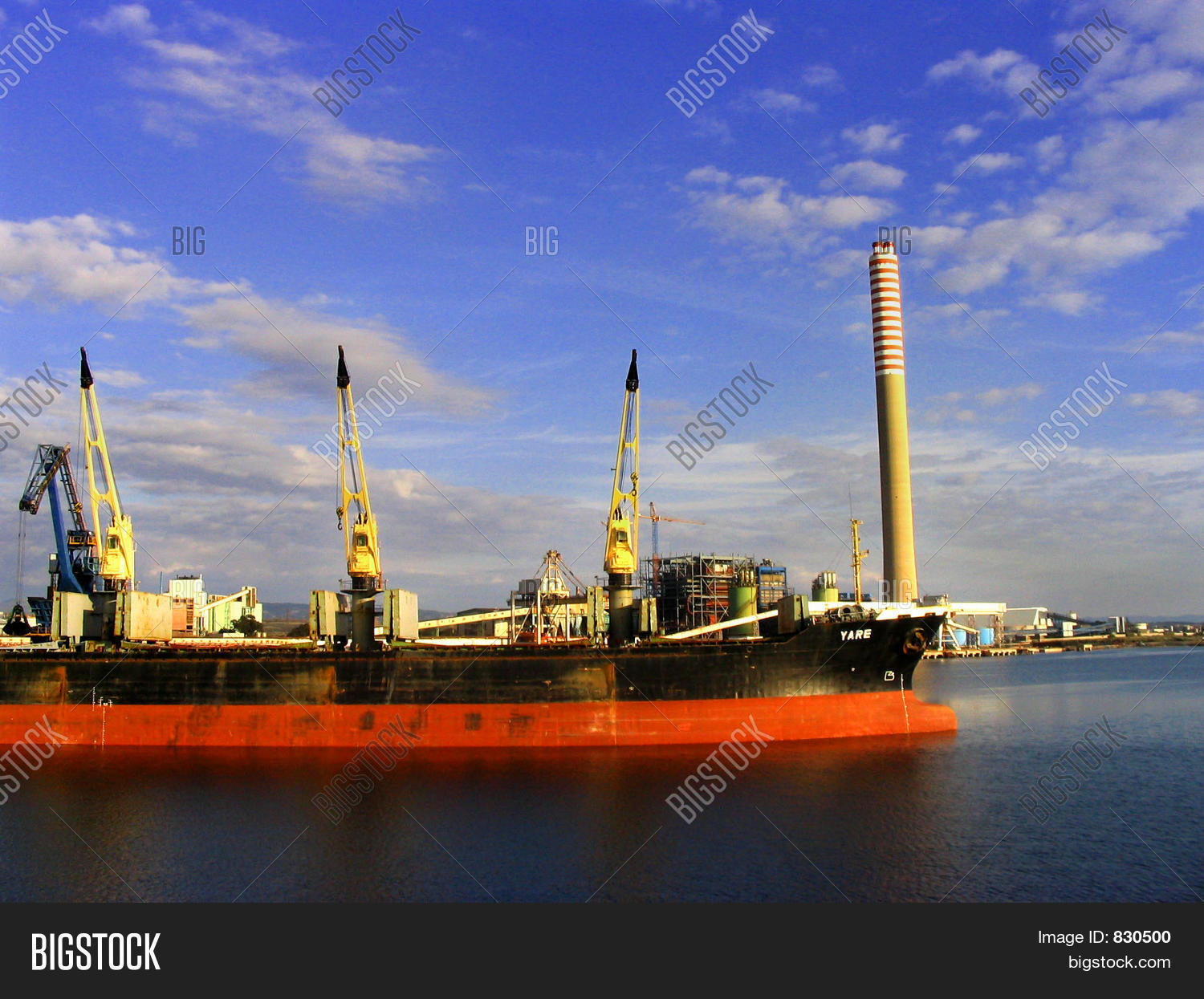 Cargo Ship for coal transport Stock Photo & Stock Images | Bigstock