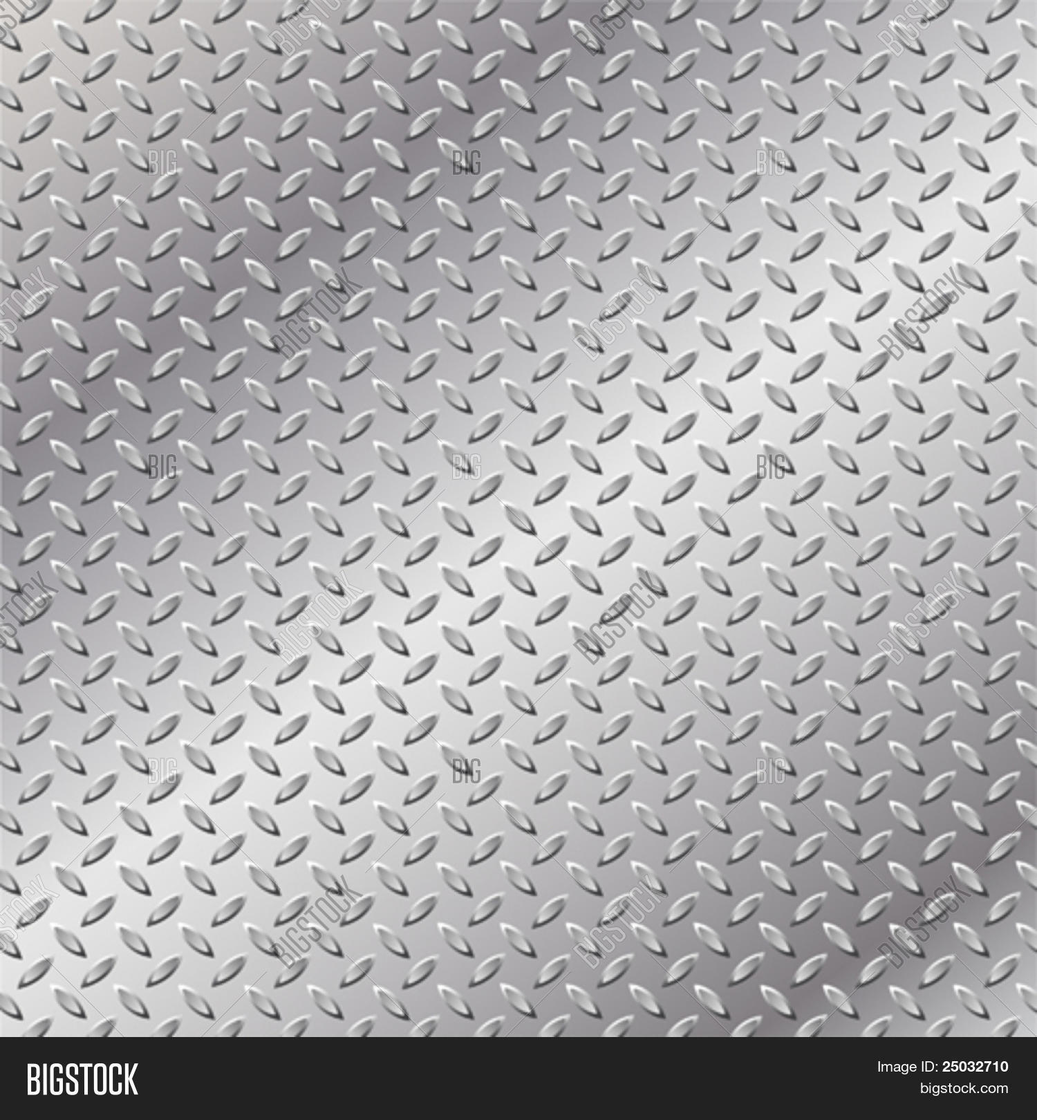 Metal Background Tread Plate Vector & Photo | Bigstock