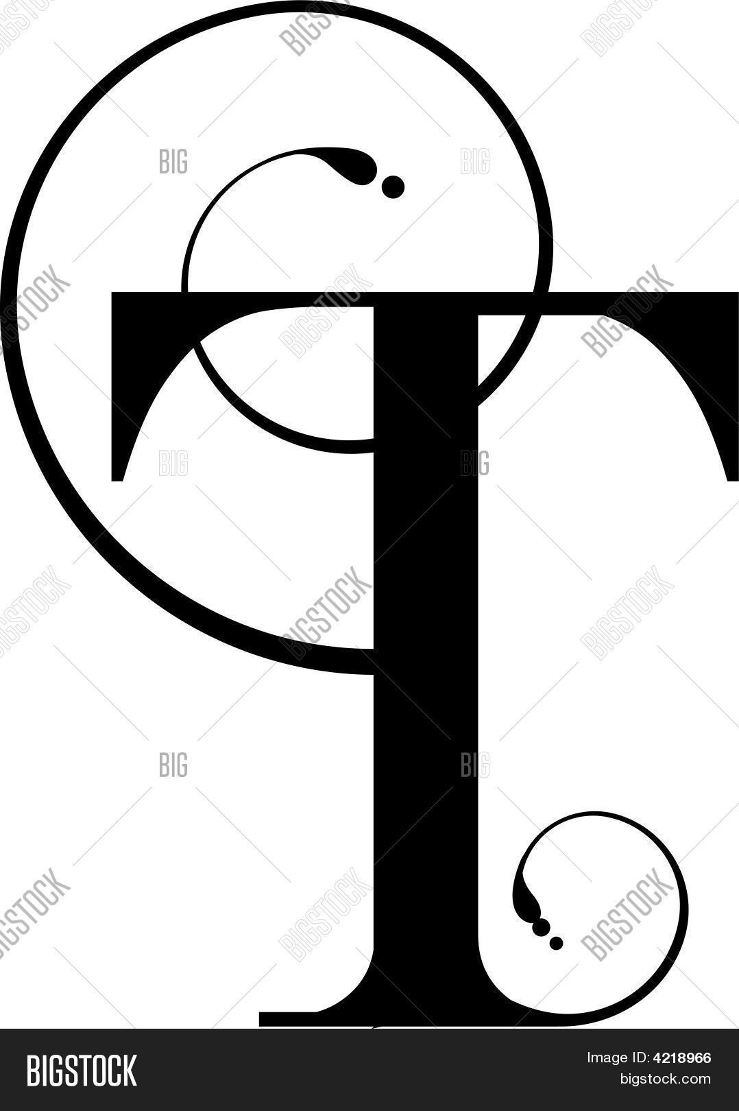 Letter T Stock Vector & Stock Photos | Bigstock
