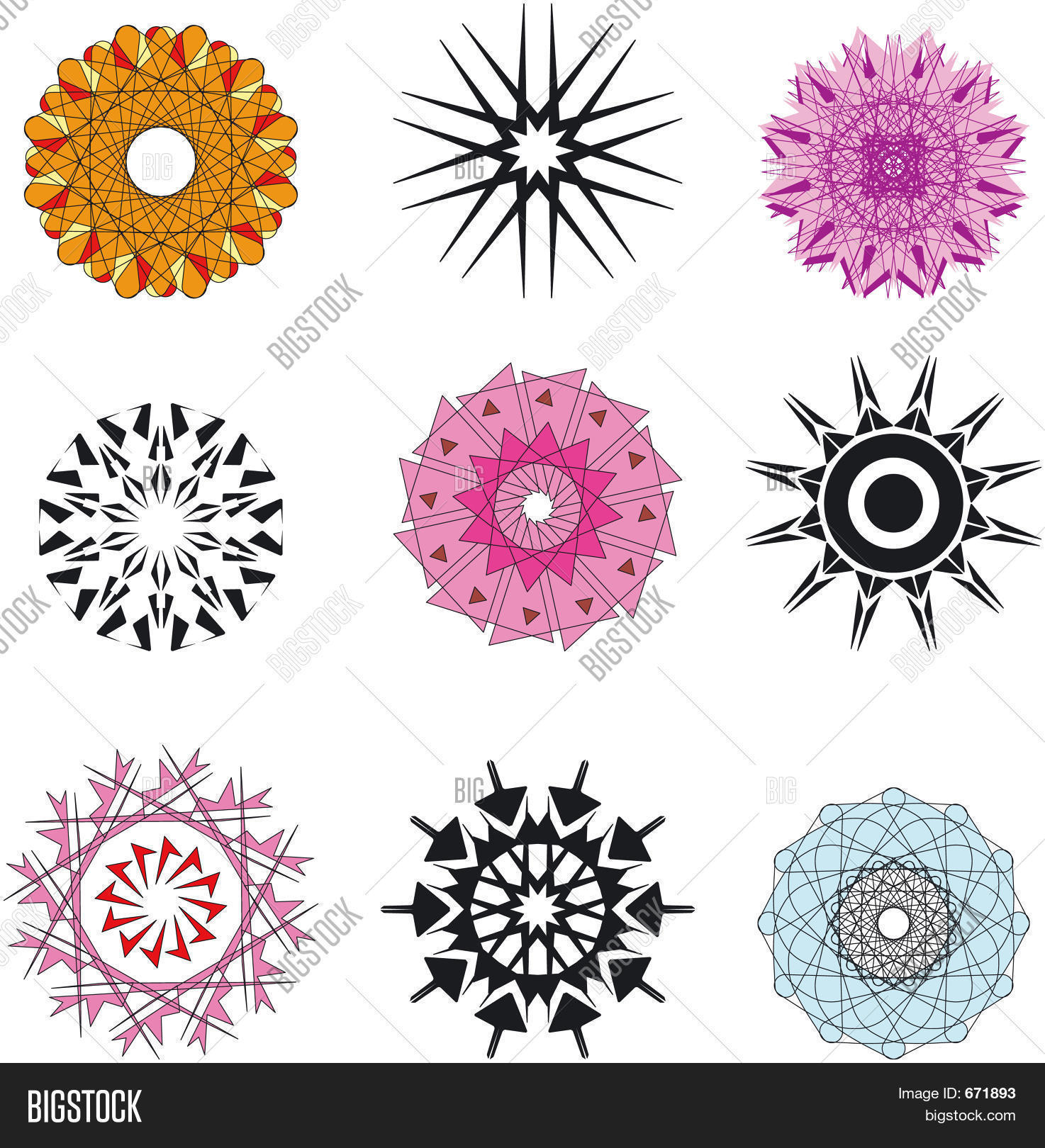 Symmetrical Patterns Image & Photo | Bigstock
