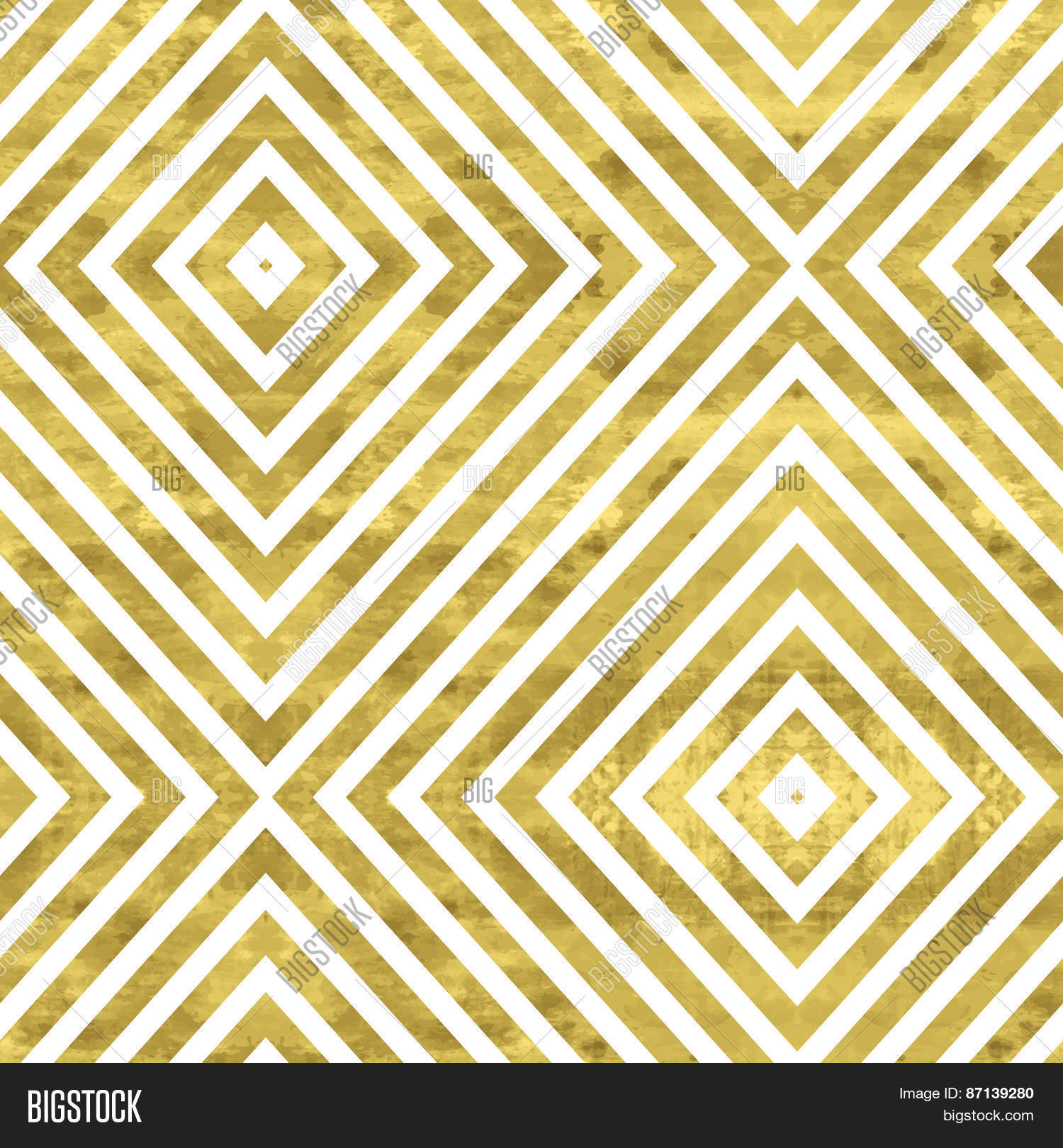 White and gold pattern Stock Vector & Stock Photos | Bigstock