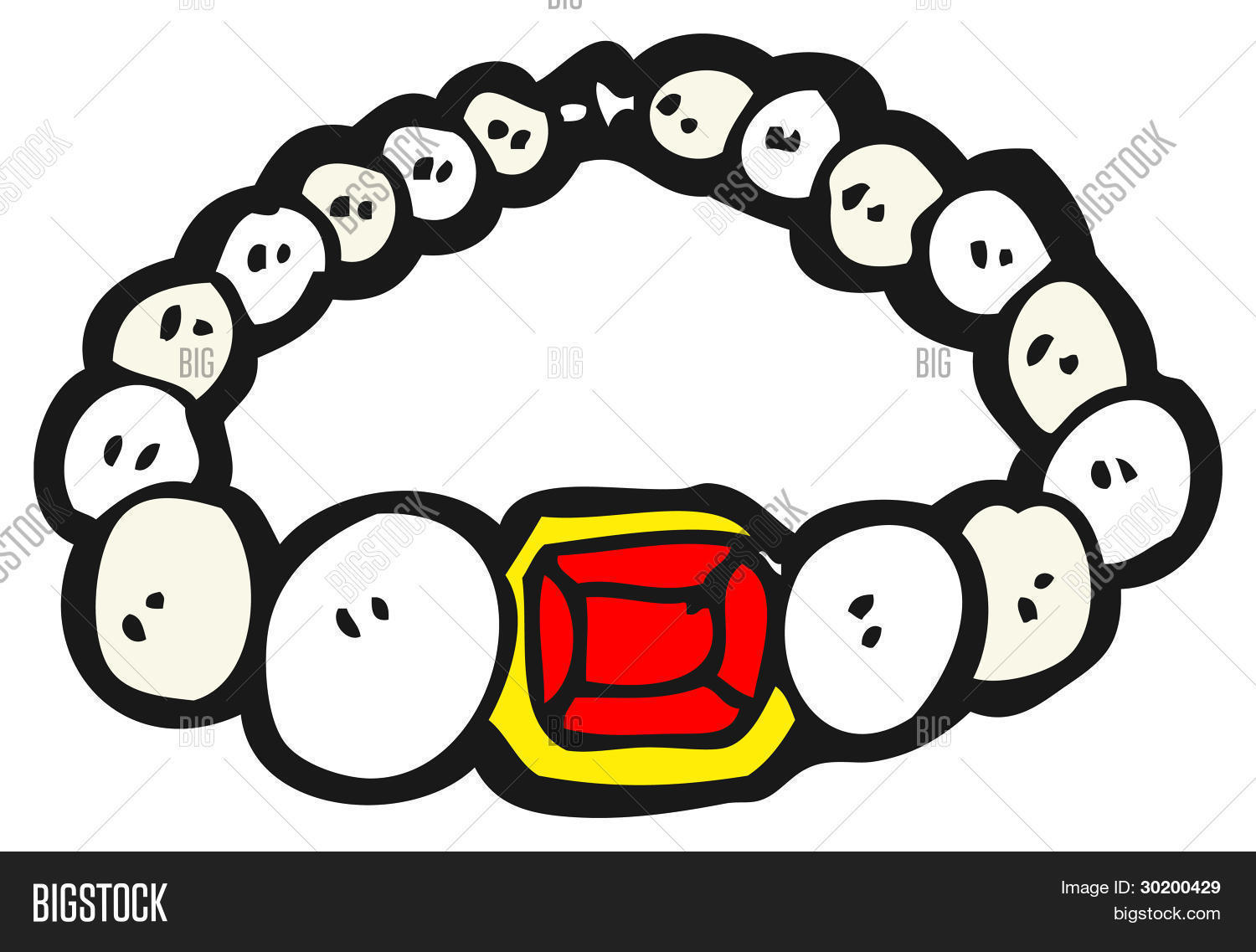 pearl necklace cartoon Stock Photo & Stock Images | Bigstock