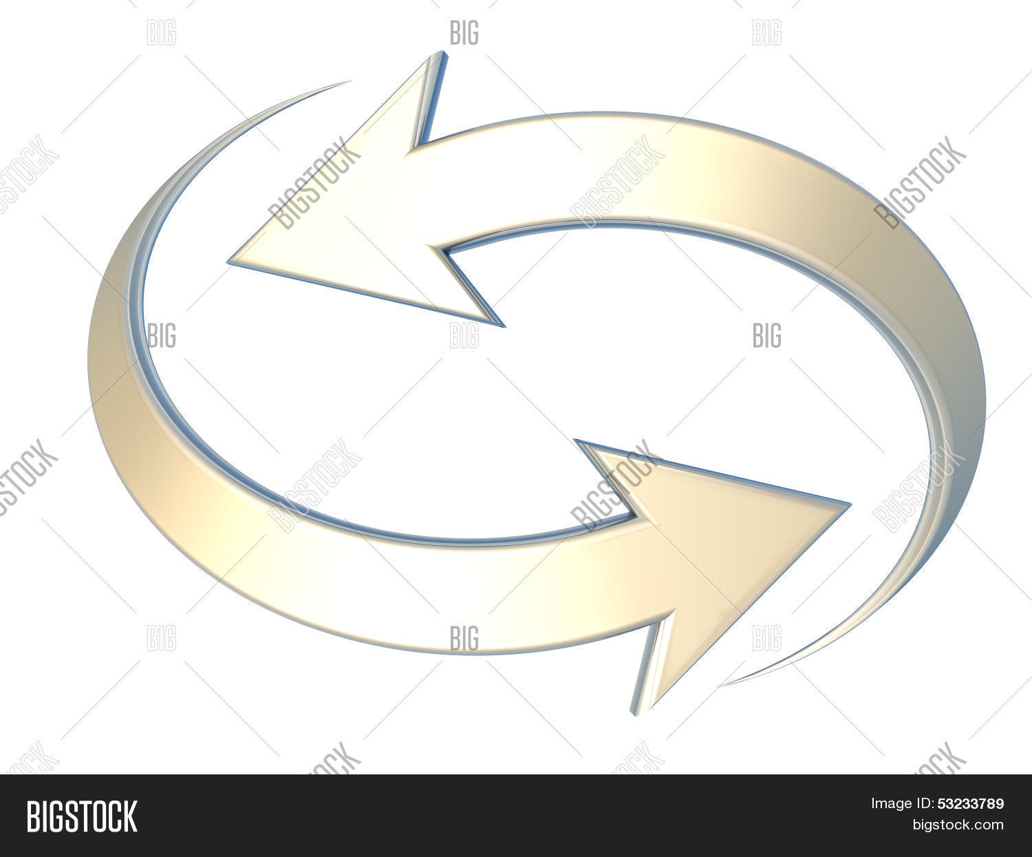 opposite yellow curved arrows Stock Photo & Stock Images | Bigstock
