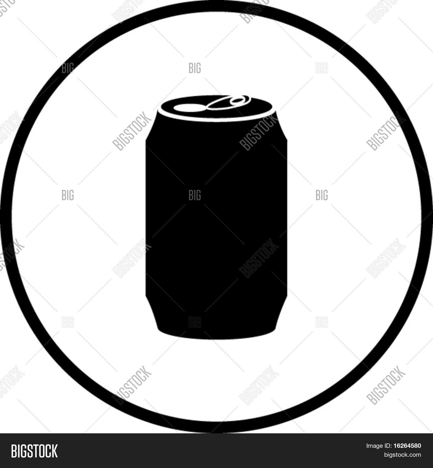 beverage can symbol Stock Vector & Stock Photos | Bigstock