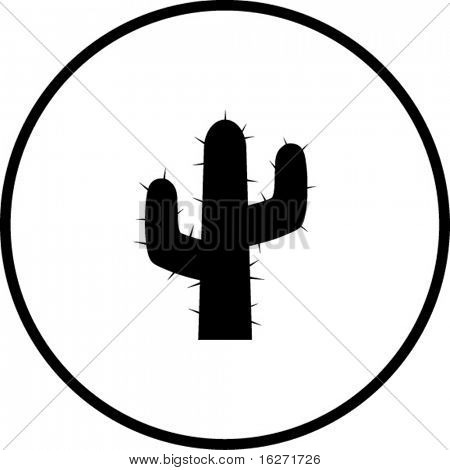 Cactus Symbol Vector & Photo | Bigstock