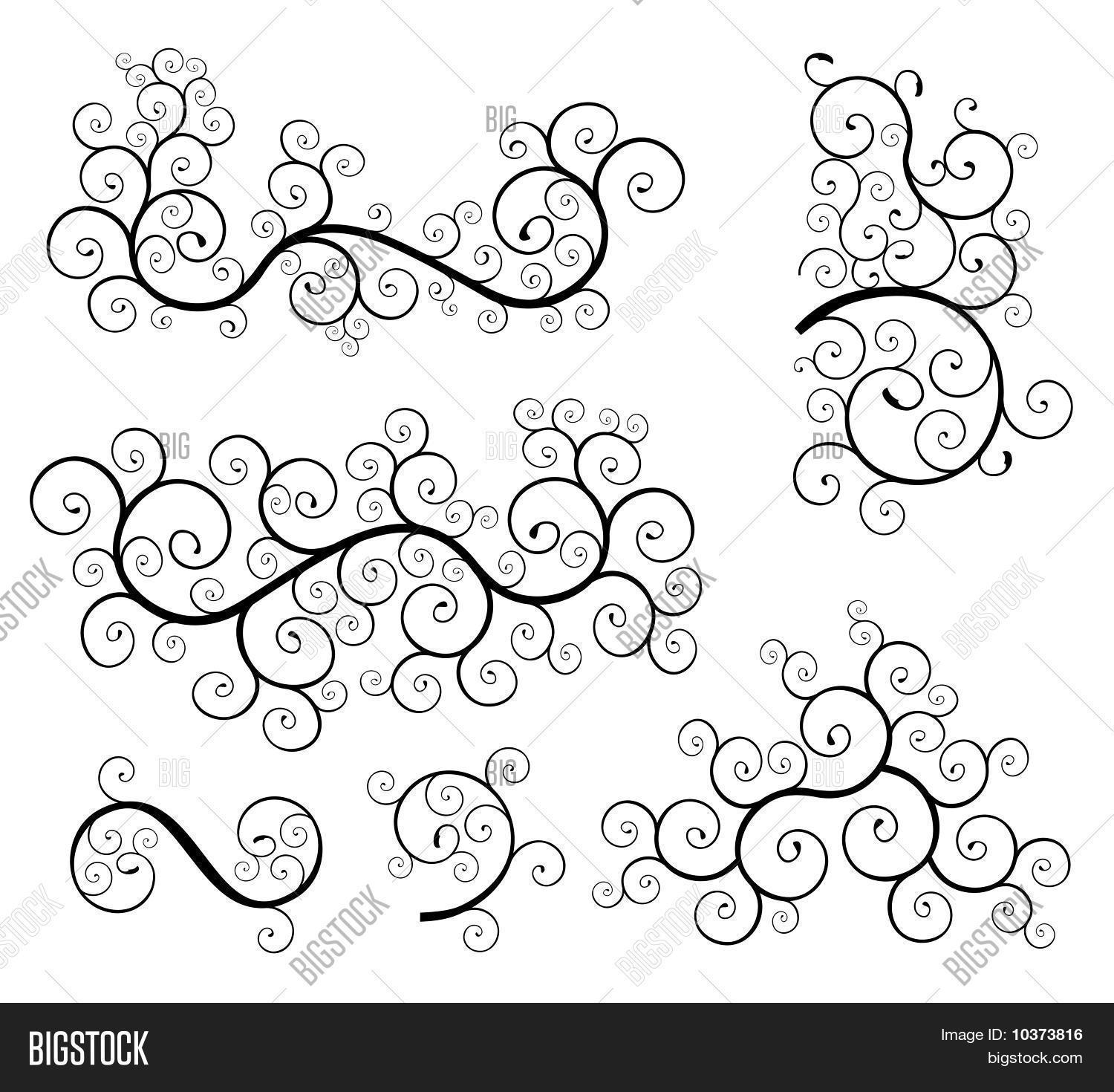Spiral Design Elements Image & Photo | Bigstock