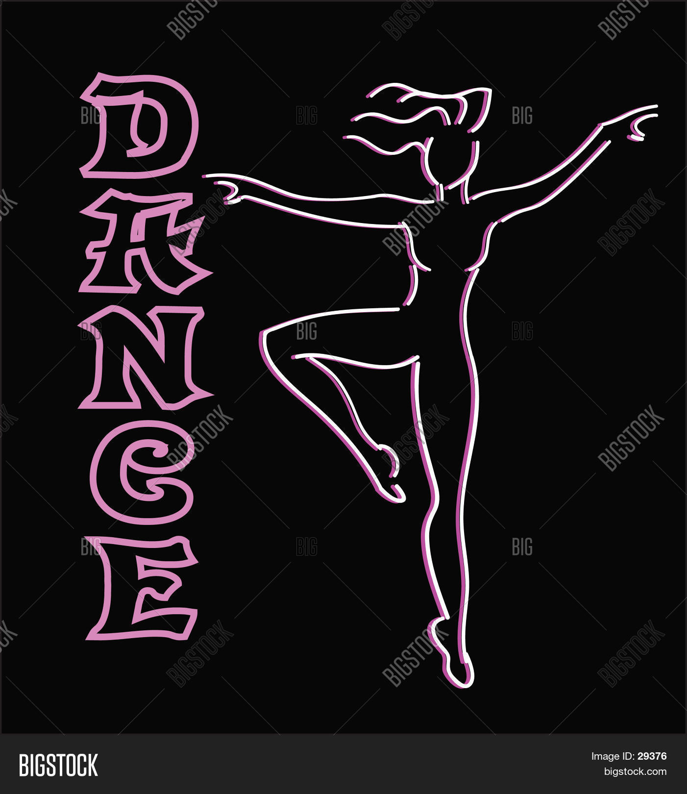 Dance Words Image & Photo | Bigstock