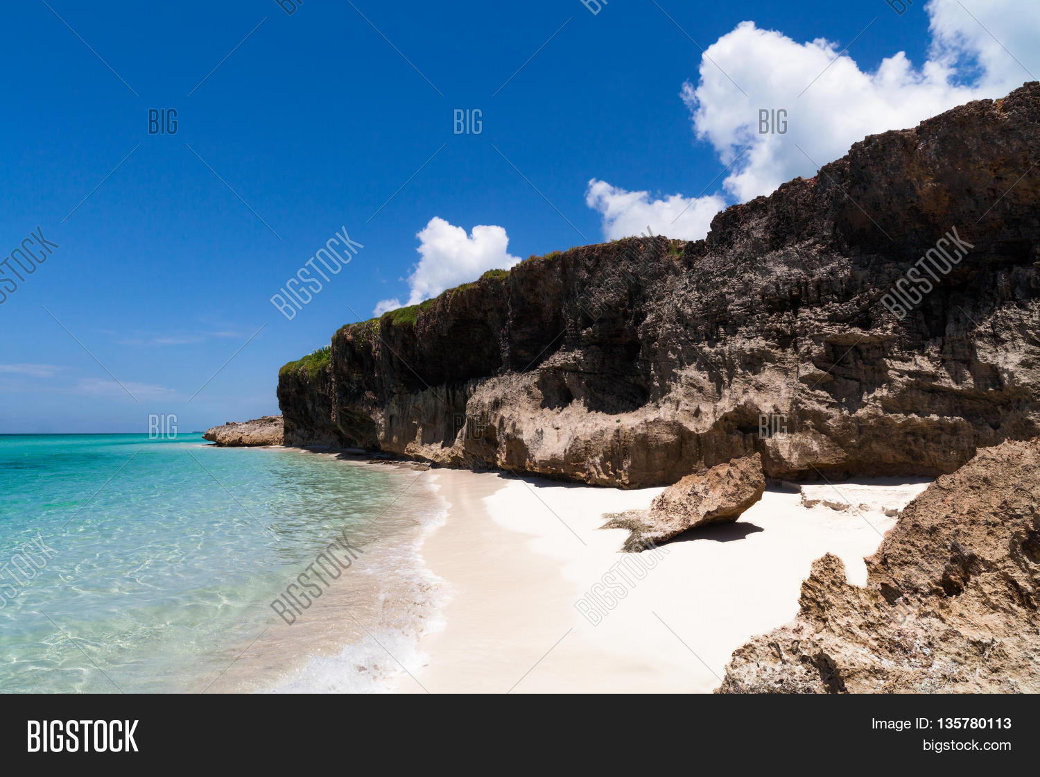 The coastline of Havana Cuba with beach Stock Photo & Stock Images ...