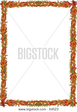 Chili Pepper Border Image & Photo | Bigstock