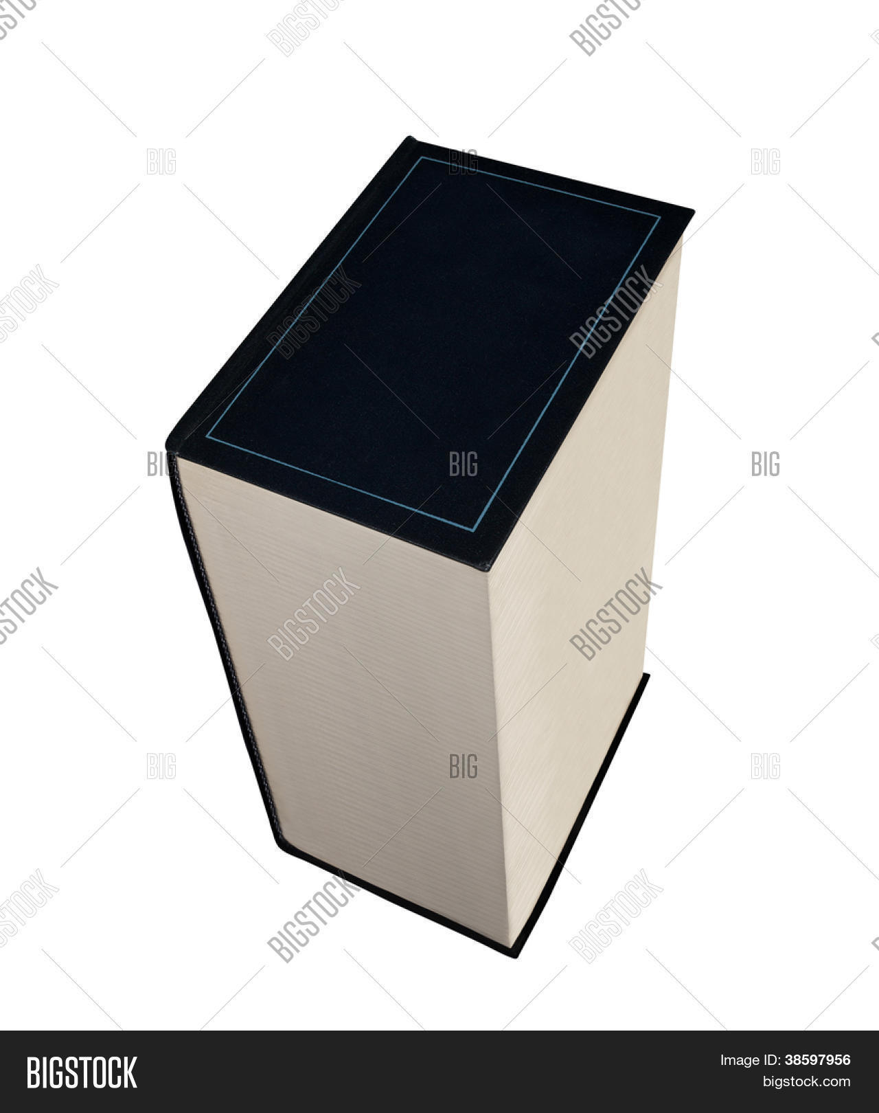 Very thick hardcover book isolated on white Stock Photo & Stock Images ...