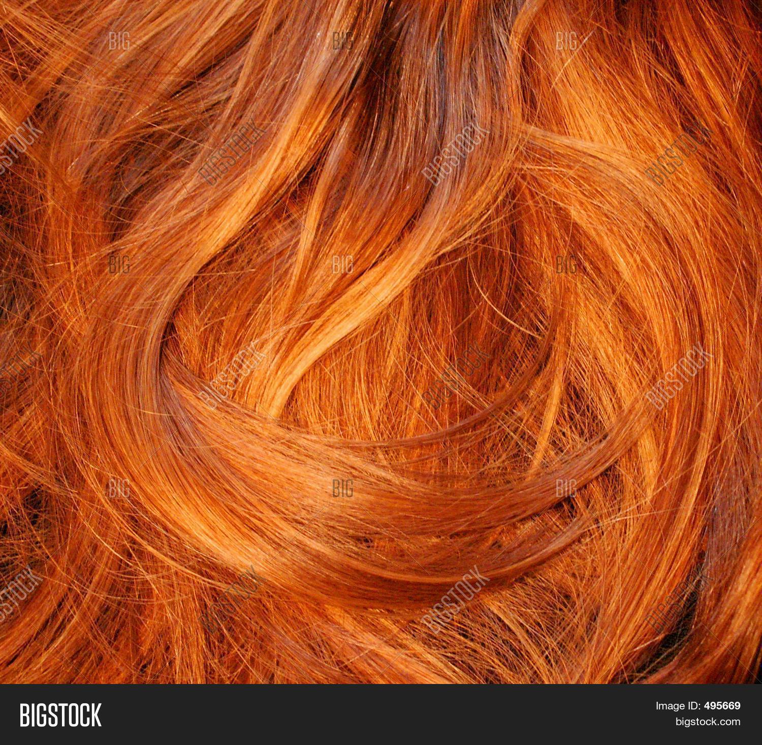 Red Hair Texture Stock Photo & Stock Images | Bigstock