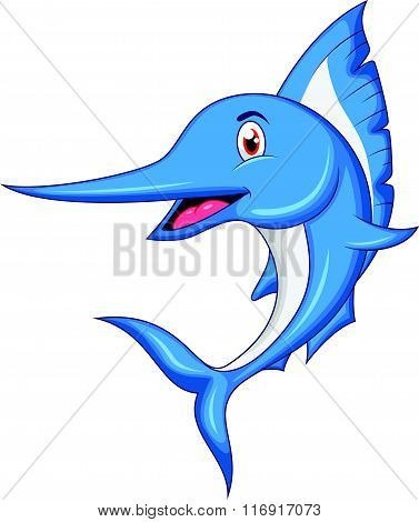 marlin fish cartoon Stock Vector & Stock Photos | Bigstock
