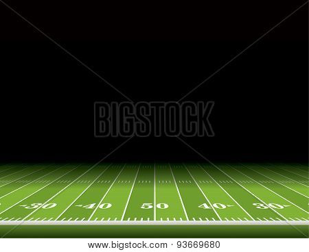 American Football Field Background Vector & Photo | Bigstock