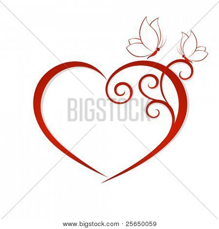 Vectores de corazón - Imagui