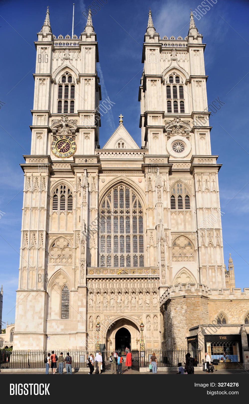 Westminster Abbey Front Facade Image & Photo | Bigstock