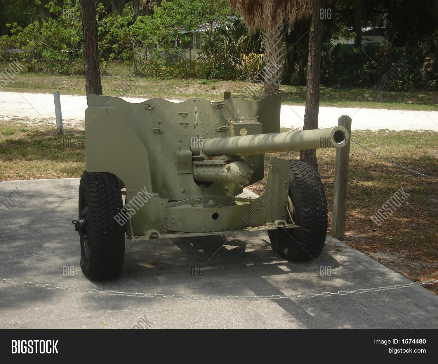 US M1 57MM Six Pounder Anti-tank Image & Photo | Bigstock