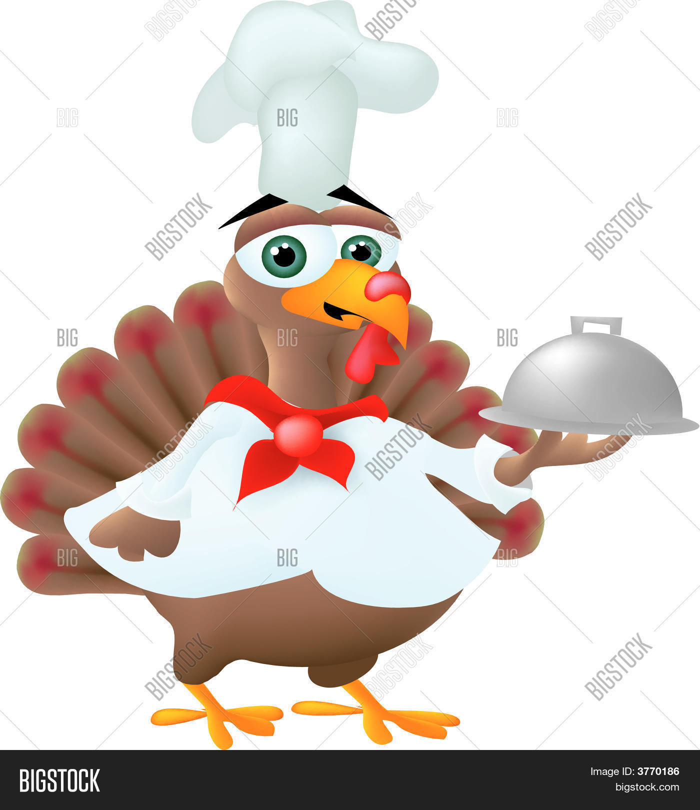Turkey Chef Vector & Photo | Bigstock
