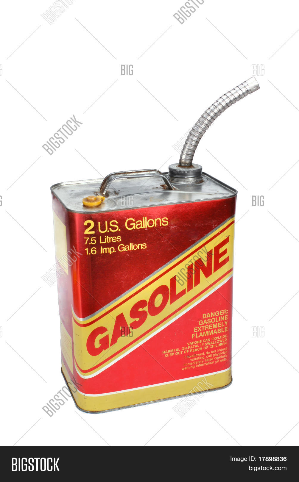 metal gasoline can Stock Photo & Stock Images | Bigstock