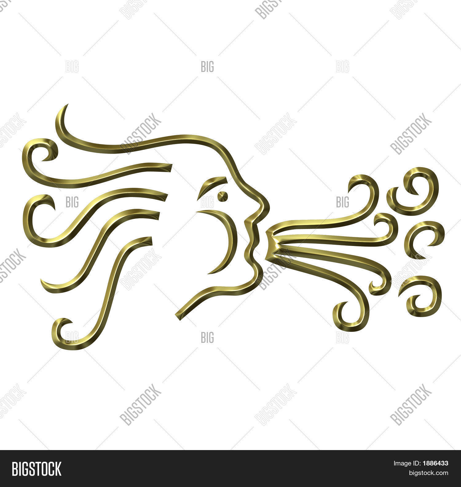 Aeolus The God Of Wind Stock Photo & Stock Images | Bigstock
