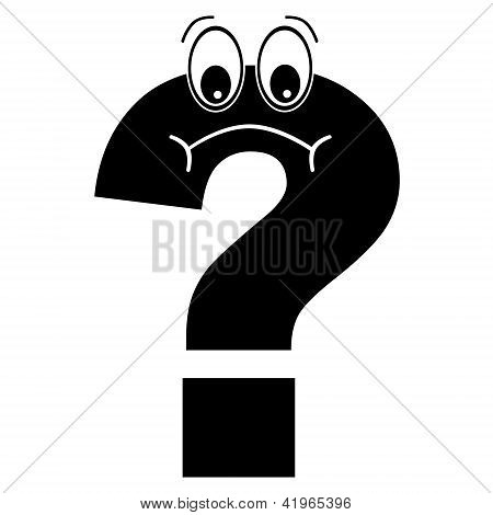 Confused and Sad Question Mark Stock Photo & Stock Images | Bigstock