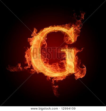 Imagenes de una g en fuego - Imagui