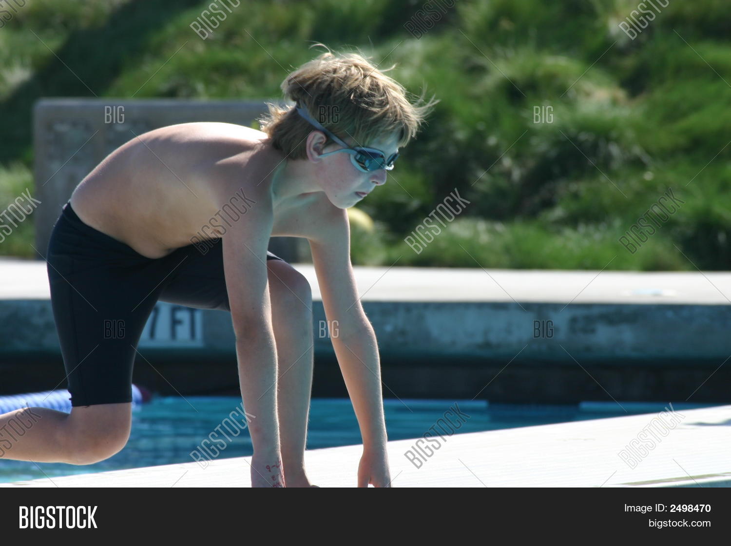 Boy Diving Image & Photo | Bigstock