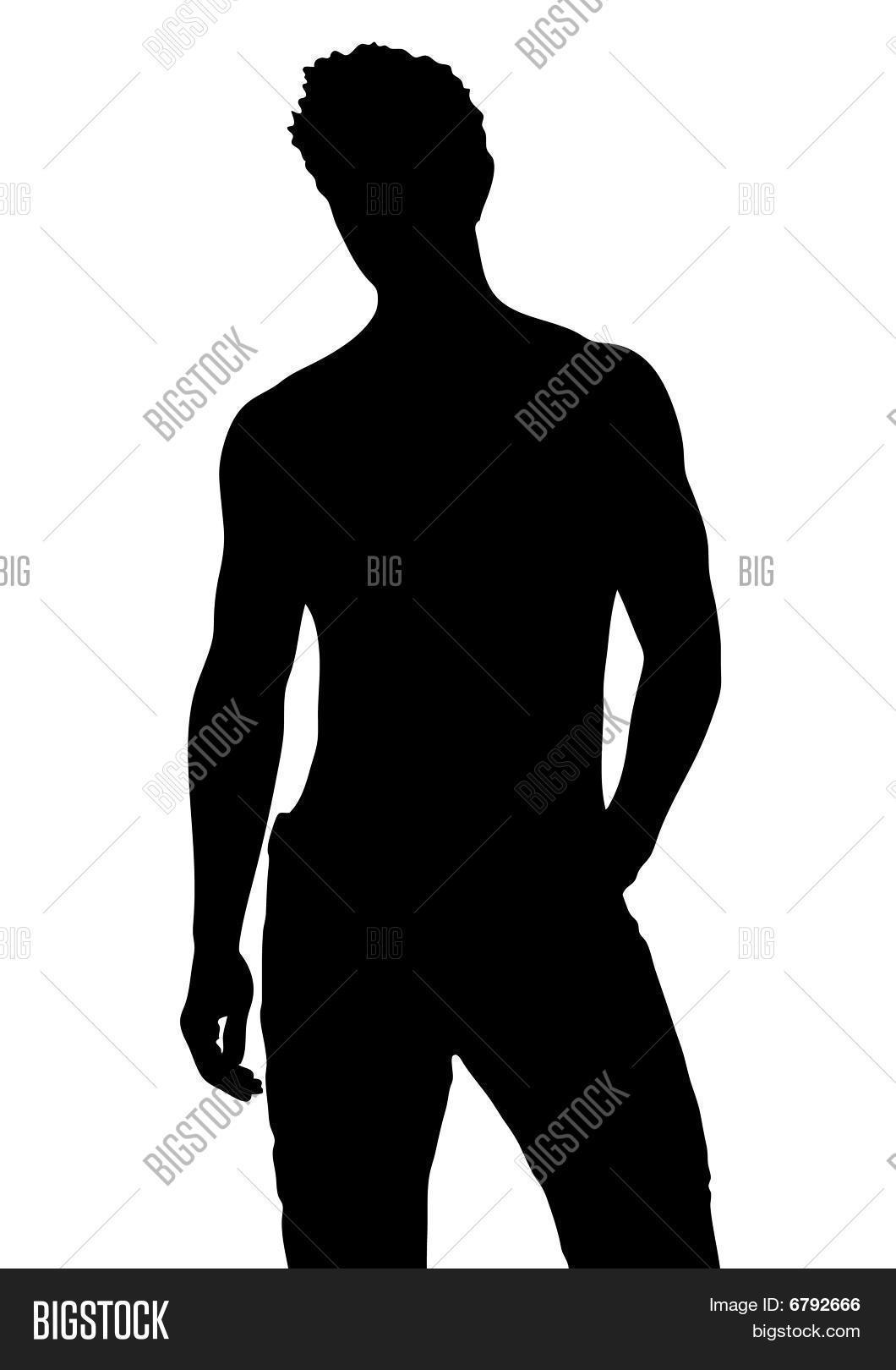 Male Silhouette Vector & Photo | Bigstock