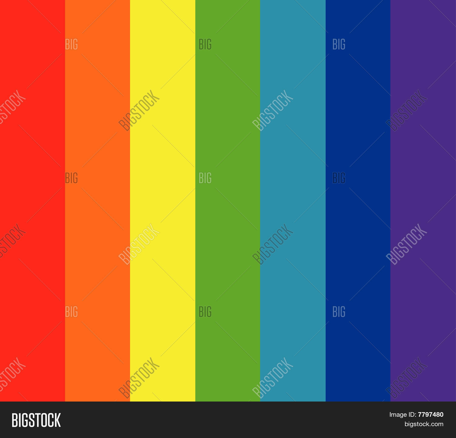 main seven rainbow colors background Stock Vector & Stock Photos | Bigstock